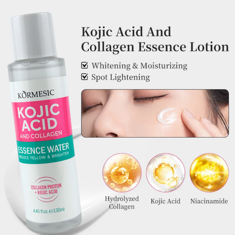 Kojic Acid and Collagen Essence Water Toner Brightening Moisturizing ...