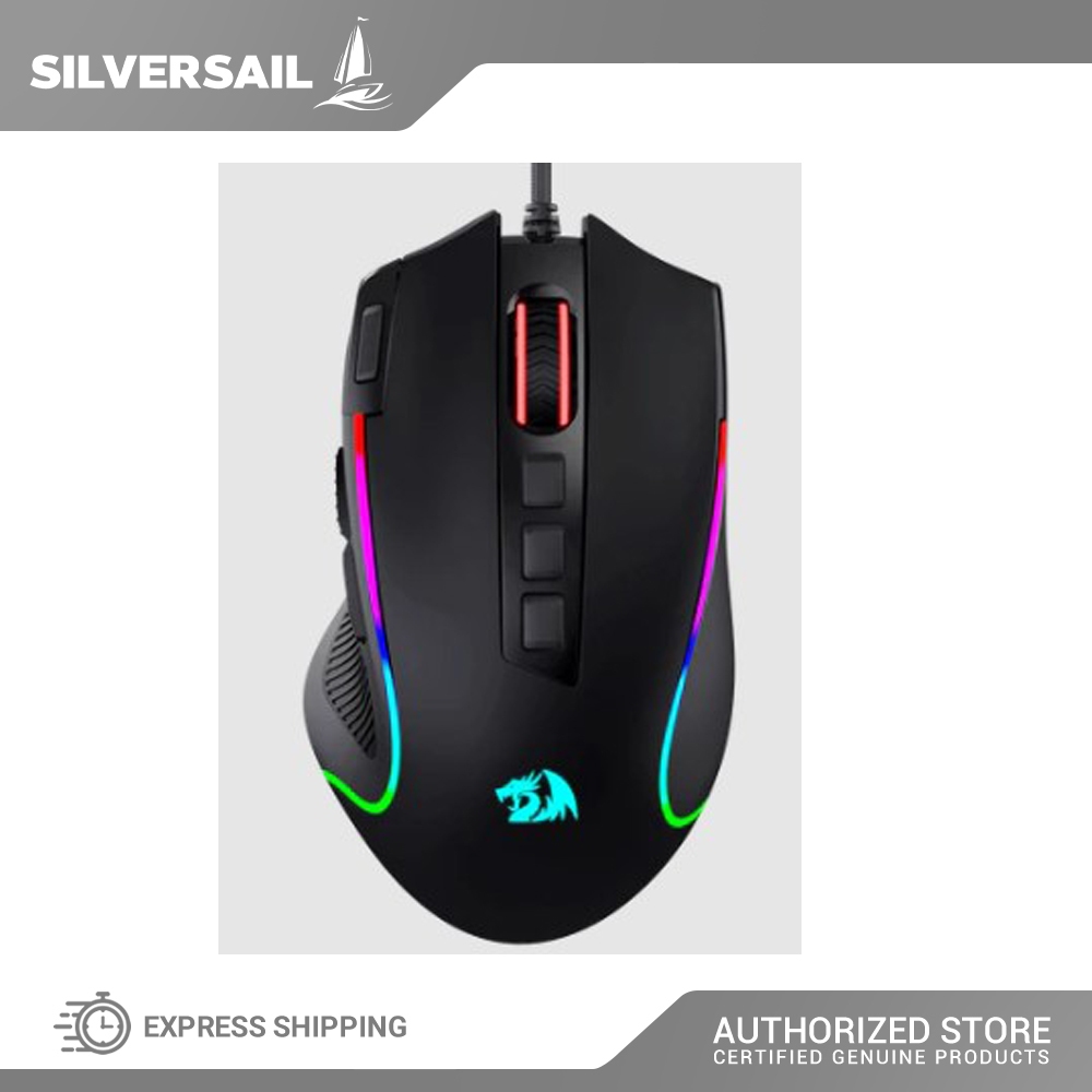 Redragon M612 Predator RGB Gaming Mouse, 8000 DPI Wired Optical Gamer Mouse | Shopee Philippines