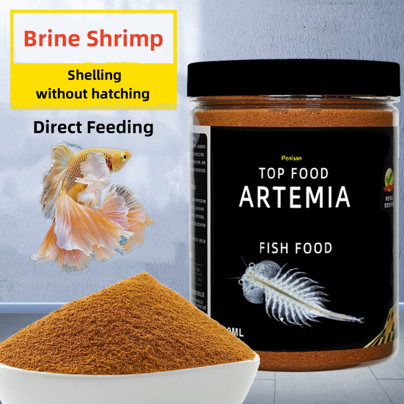 Panison Baby Brine Shrimp (Decapsulated ready to feed )Fish food for ...