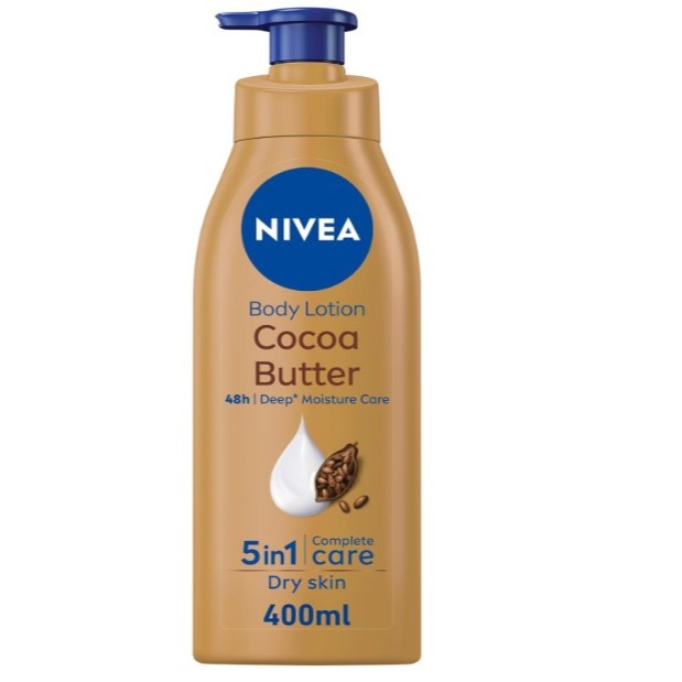 Nivea Cocoa Butter 5in1 Care Lotion 400ML | Shopee Philippines