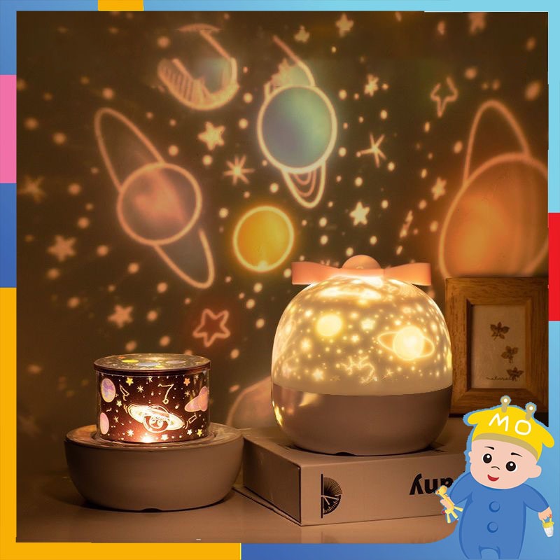 Projector Night Light Rotating Starry Sky Lights Various Light Sheets ...