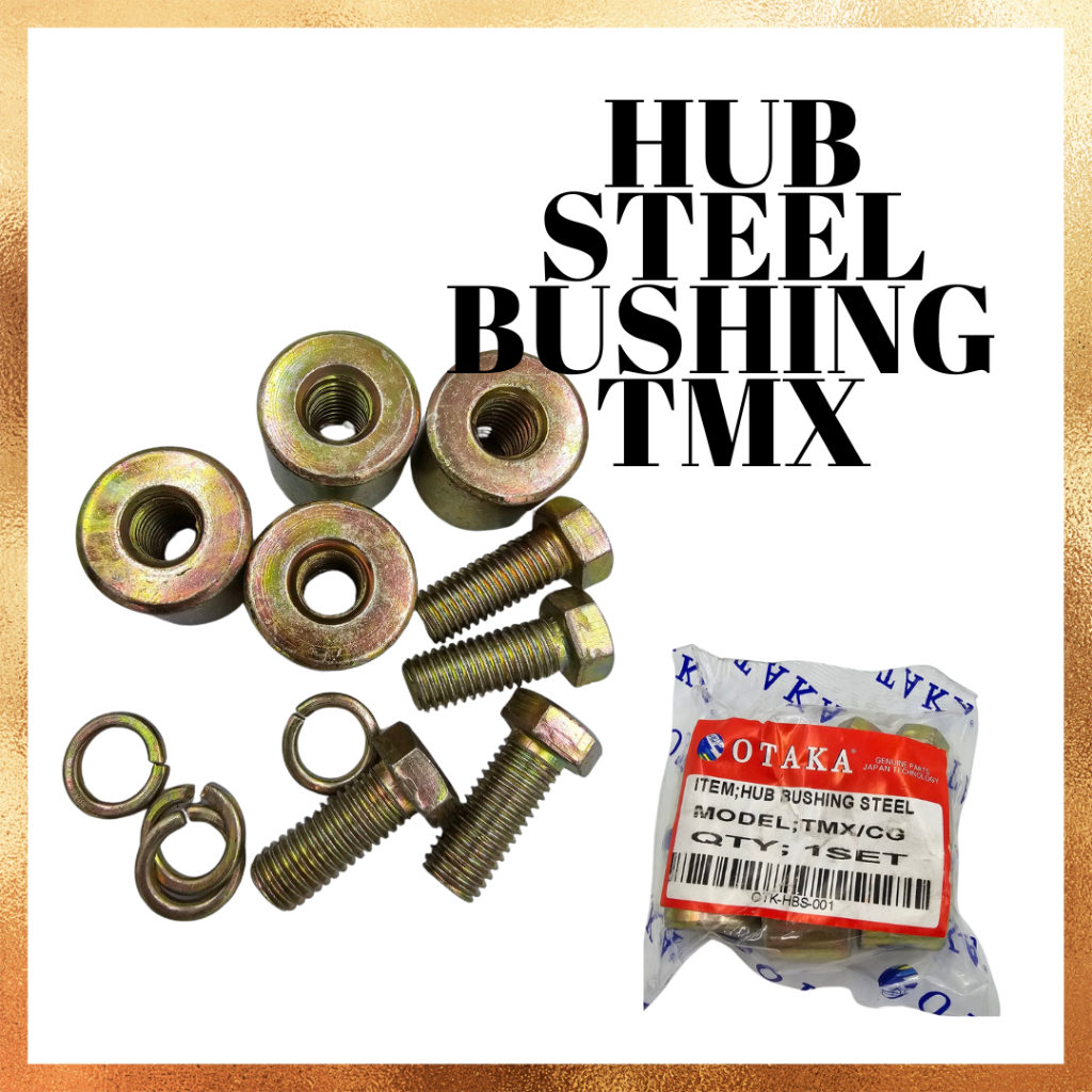 Motorcycle Hub Bushing Steel TMX | Shopee Philippines