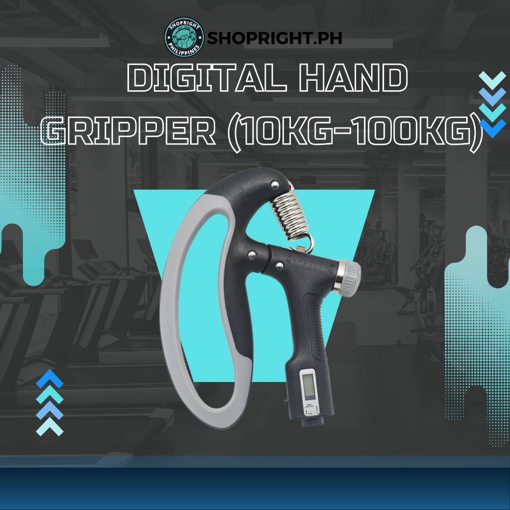 Hand Gripper Strengthener Hand Grip Exercise R-Shape Adjustable 100KG ...
