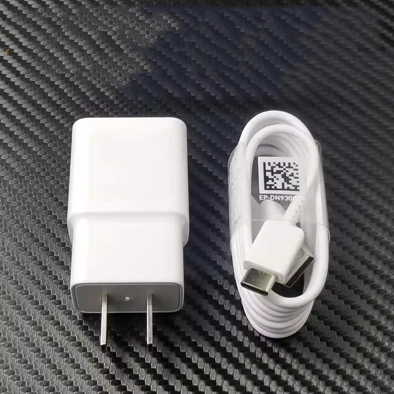 For Sam Charger Original Fast Charger 25W Micro USB+Type-C Cable For ...
