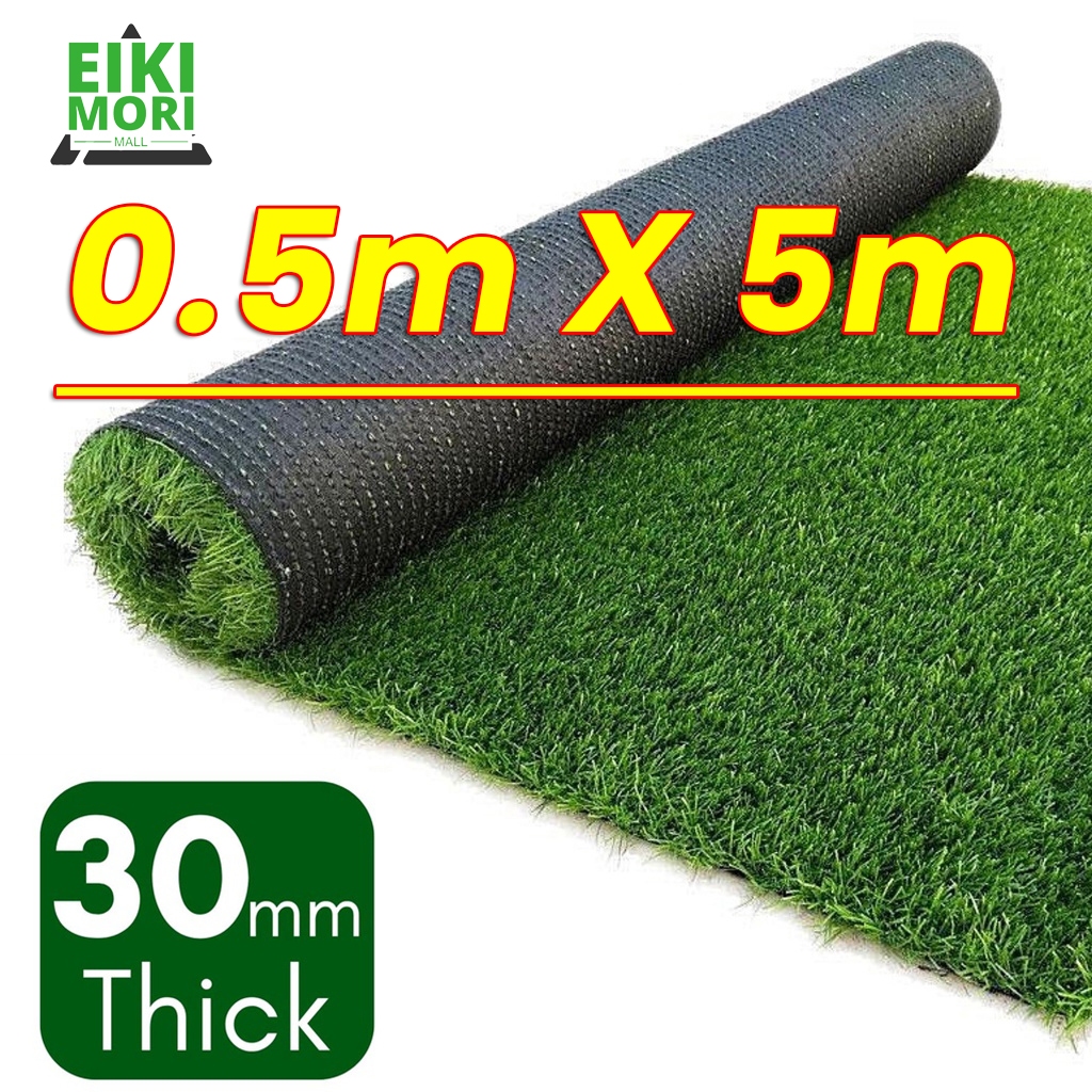 (0.5m width)Artificial Grass Mat Layout Flooring Carpet | Shopee ...