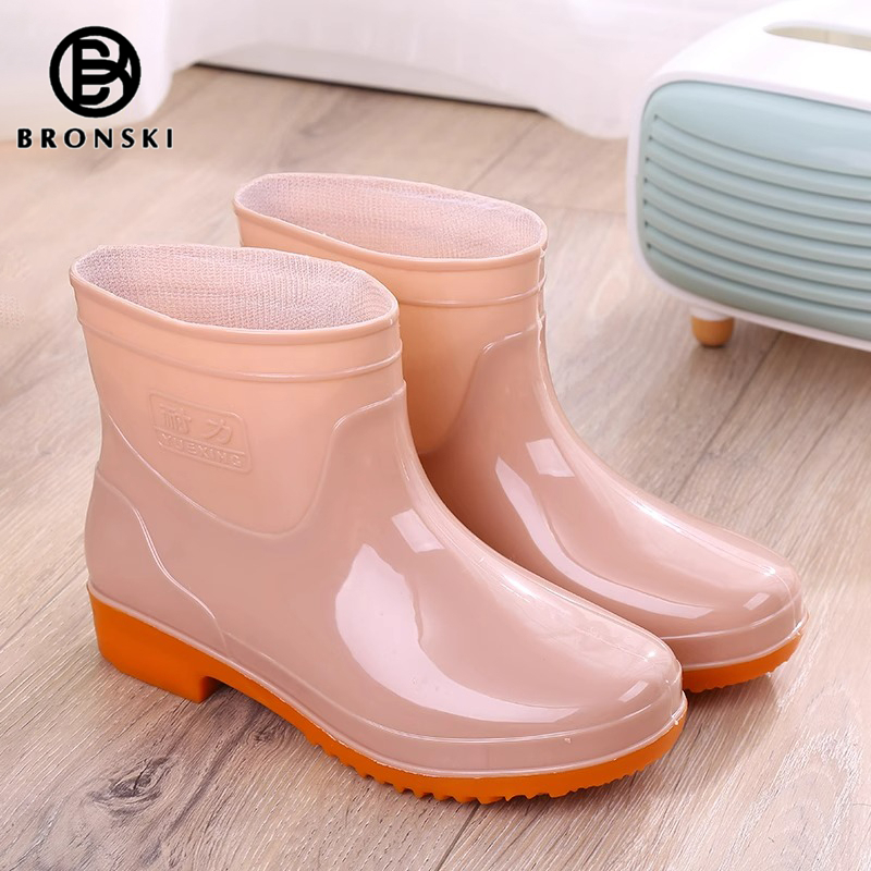 BRONSKI Women Waterproof Rain Boots High Quality Outdoor Foot Wear ...