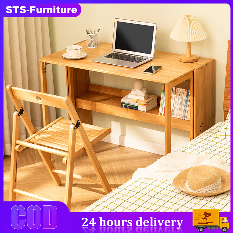 Bamboo Computer Table Work Study Table Furniture Home Office Desktop ...