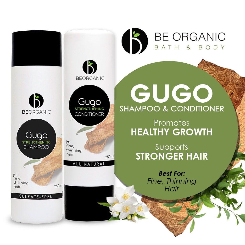 Be Organic Gugo Shampoo + Conditioner 250ml SET | Shopee Philippines