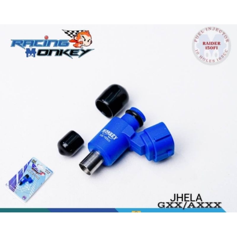 RACING MONKEY FUEL INJECTOR 10HOLES 165CC FOR RAIDER150 FI | Shopee ...