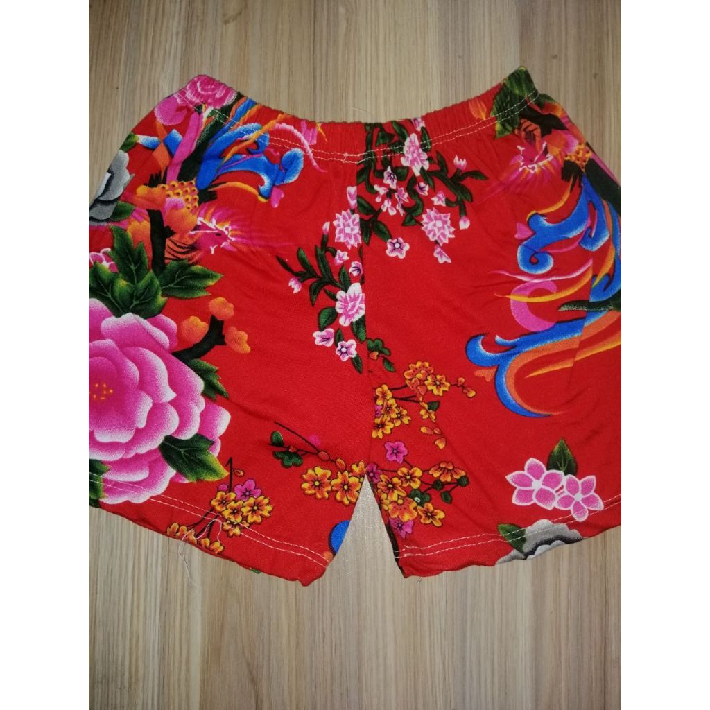 Girls shorts random designs & colors for 1 to 4 years old 5pcs for ...