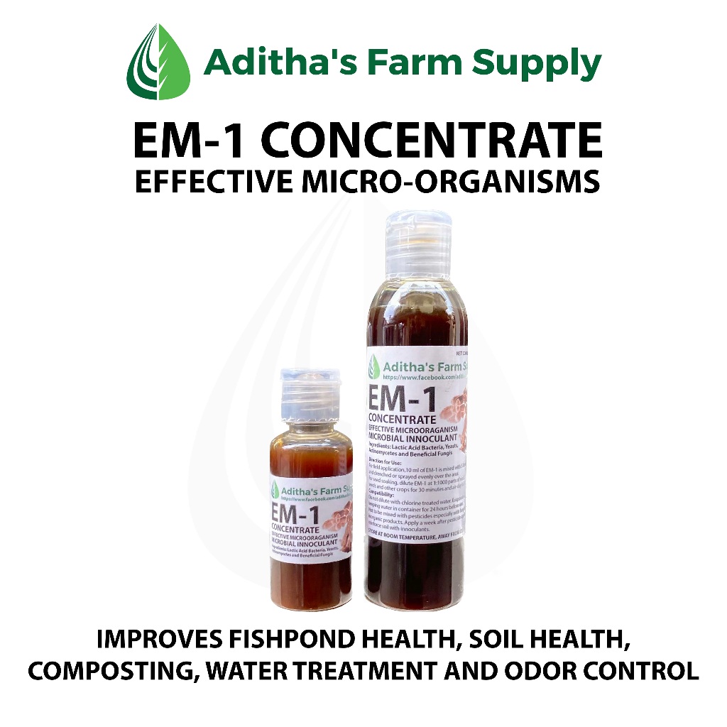 EM-1 Concentrate(Effective MIcroorganisms) Microbial Inoculant by ...