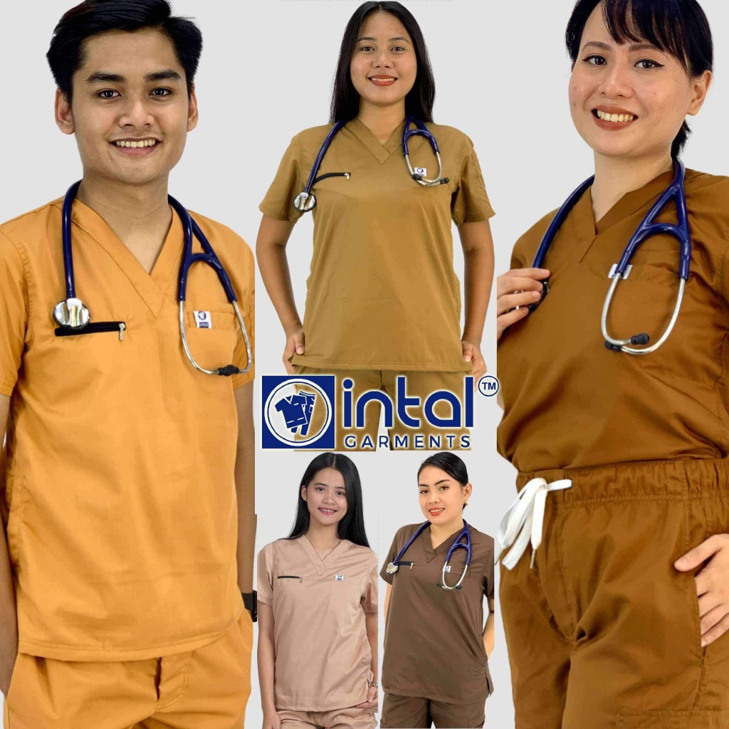 INTAL SCRUBSUIT 032 Elite MAPAGMAHAL V-Neck Zippered Chest Cargo ...