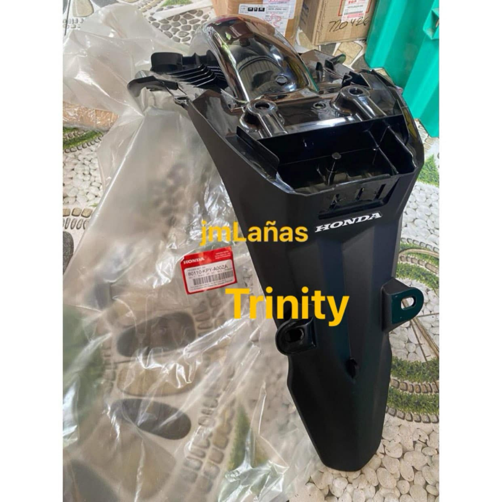 GENUINE REAR FENDER / TAPALODO SA LIKOD FOR XRM 125 TRINITY 80110-KPY ...