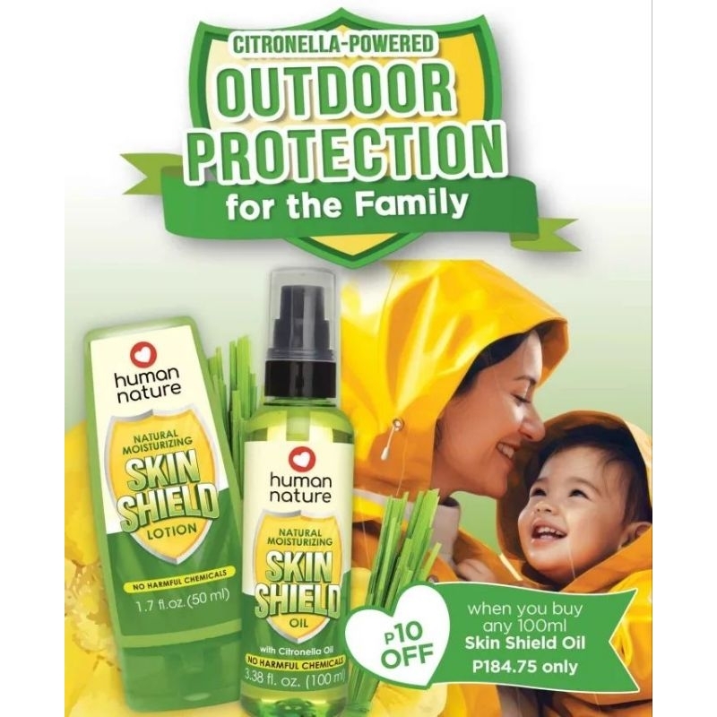 ♥️Human Nature Skin Shield Oil (DEET-free) | Shopee Philippines