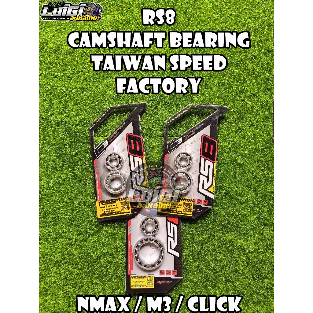 RS8 TAIWAN SPEED FACTORY C3 CAMSHAFT BEARING YAMAHA NMAX / AEROX ...