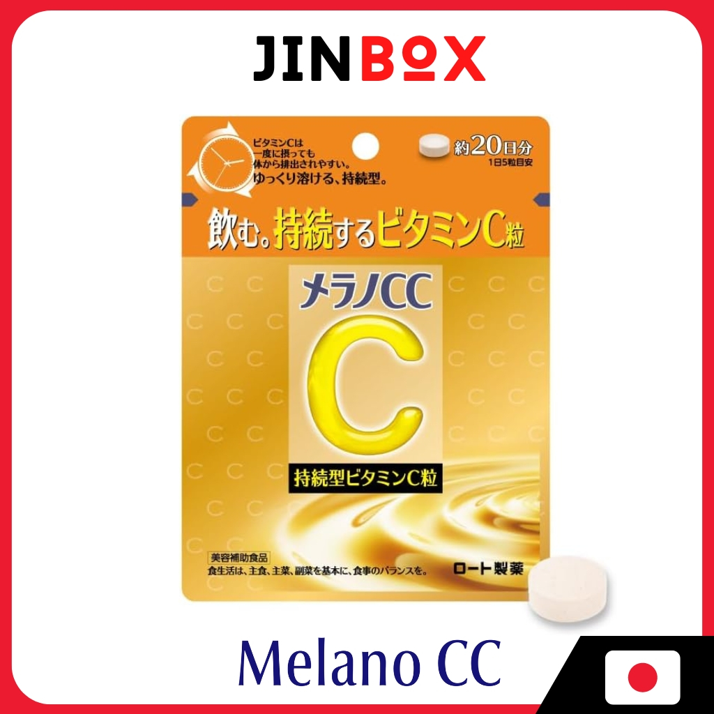 Melano CC Sustained Release Vitamin C Tablets 100 Tablets Vitamin C 20 ...