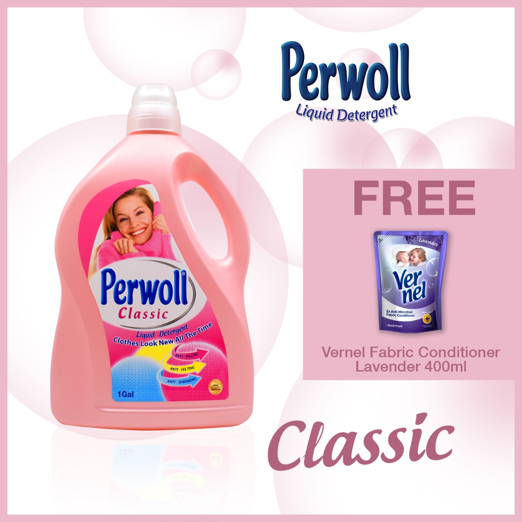 Perwoll Classic Liquid Detergent 1 Gallon (Promo) | Shopee Philippines