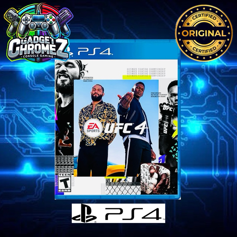 UFC 4 | PS4 Game | BRANDNEW | Shopee Philippines