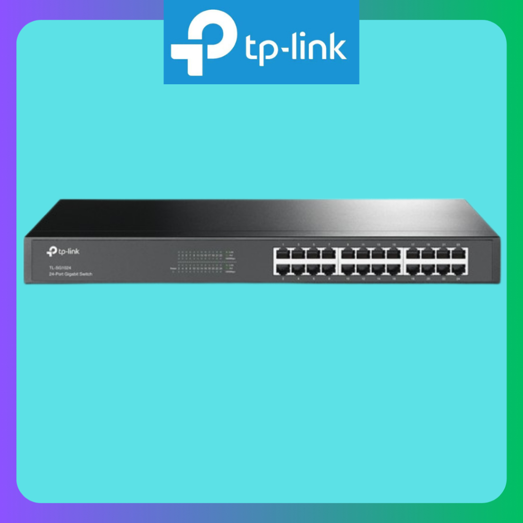 tp-link TL-SG1024 24-Port Gigabit Rackmount Switch | Shopee Philippines