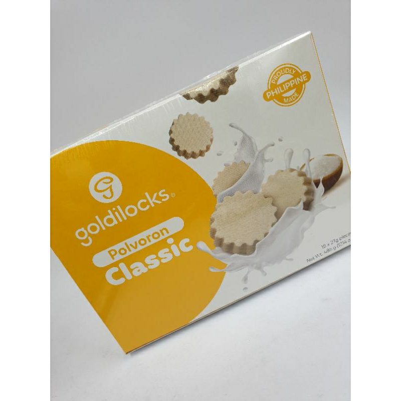 GOLDILOCKS Classic/ Special Box Polvoron Box ( 18 pcs. 486g ) | Shopee ...