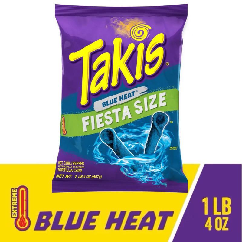 Takis Blue Heat Fiesta Size (1pc only) | Shopee Philippines