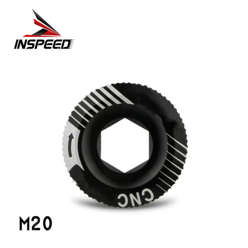 Inspeed CNC M18 M19 M20 Hollow Crank Bolt Bicycle Crank Cover Aluminum ...