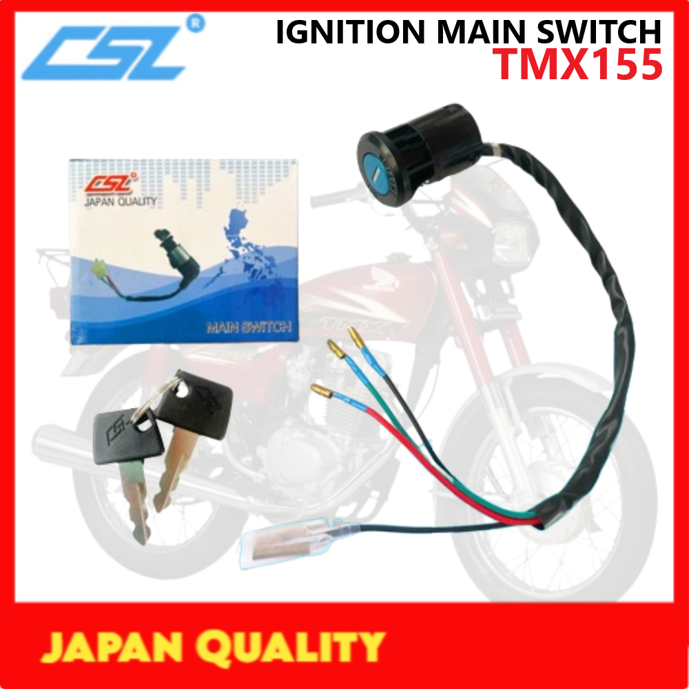 CSL Ignition Main Switch 2 Keys for Honda TMX 155/Rusi 150/Euro 150 ...