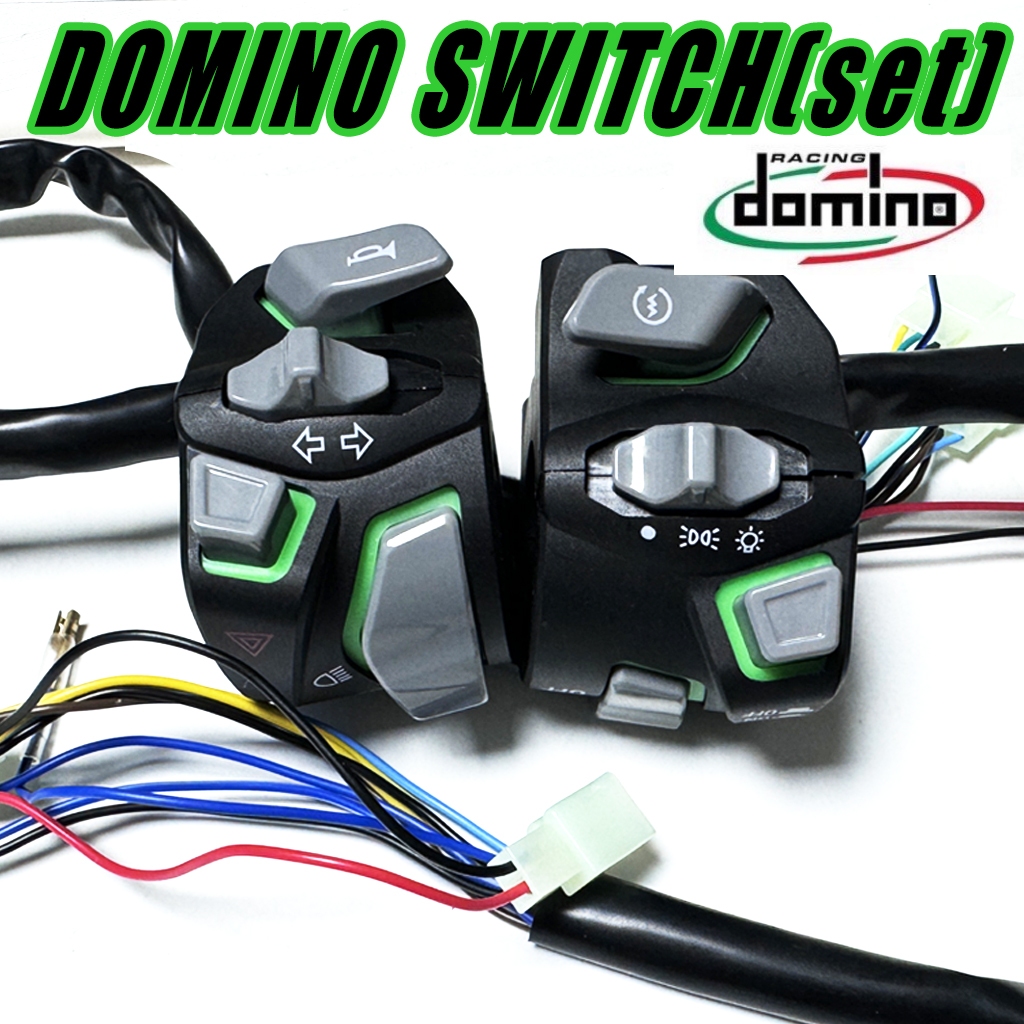 DOMINO SWITCH Whit Light Waterproof Horn/ High&Low/PASSING LIGHT ...