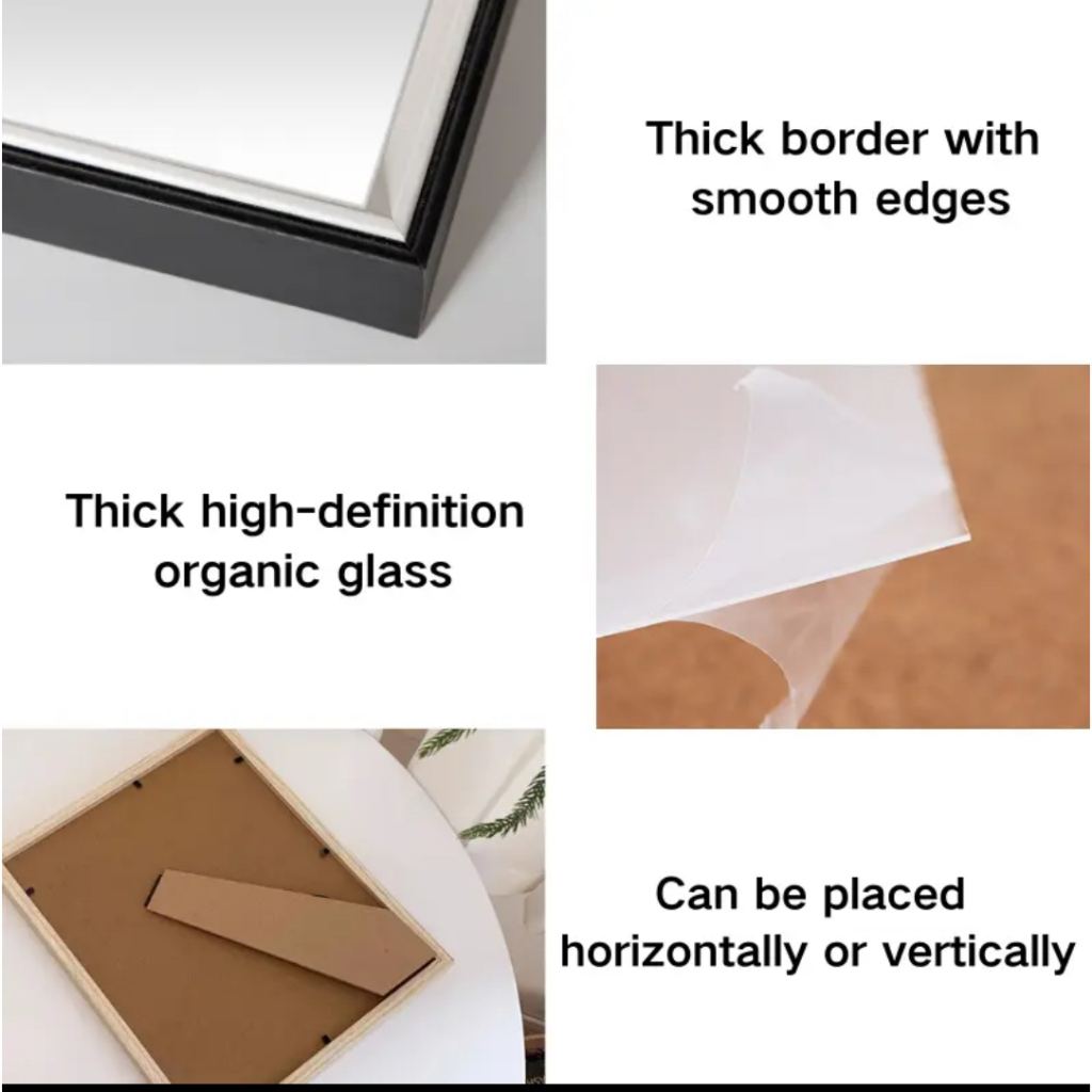 DIY Couple Hand Paint Shadow Box Frame 10R with Paint Set Wooden ...