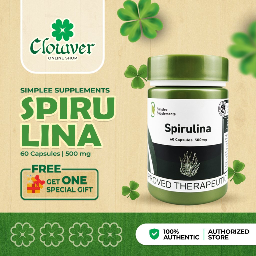 Simplee Spirulina Capsule Supplement | Shopee Philippines