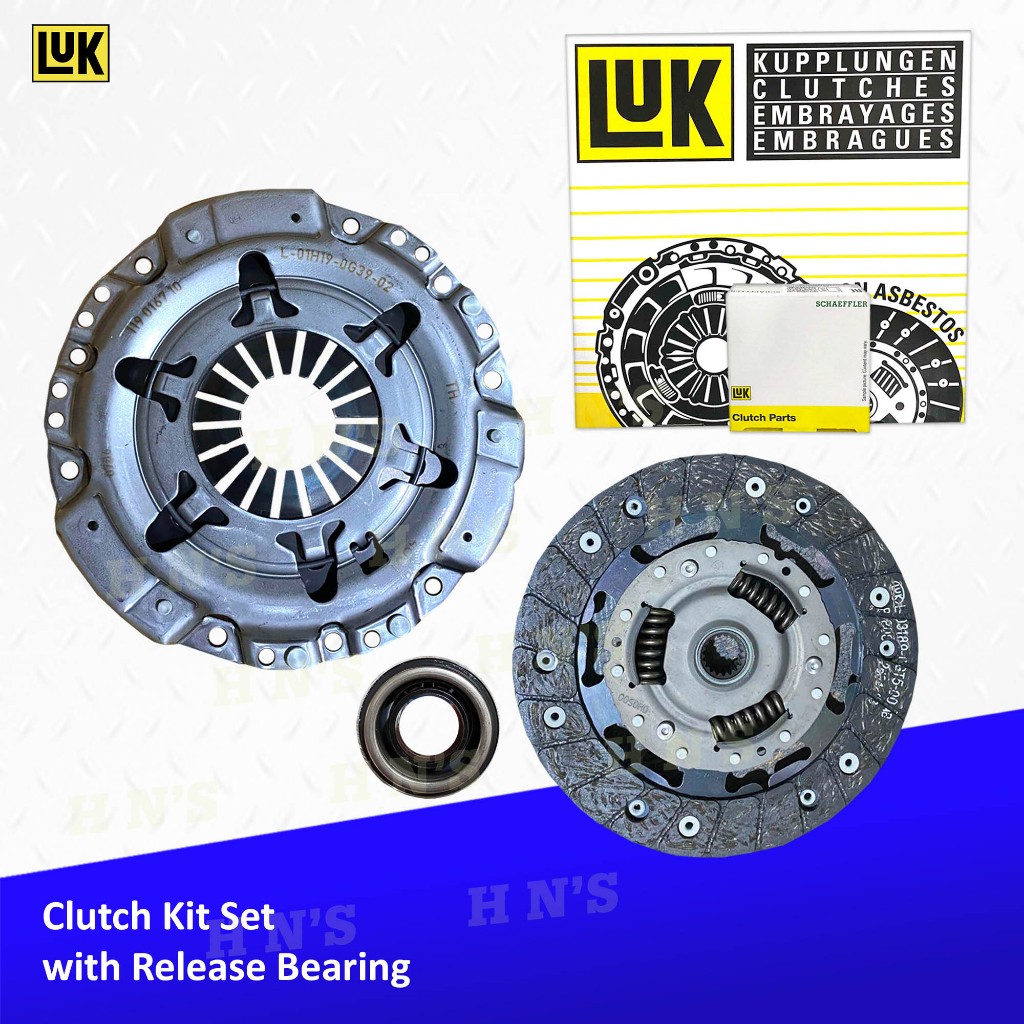 LUK Clutch Kit Set with Clutch Release Bearing for Suzuki Celerio K10B ...