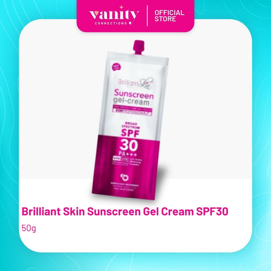 Brilliant Skin Sunscreen Gel Cream Classic 50g – Ultimate Sun ...