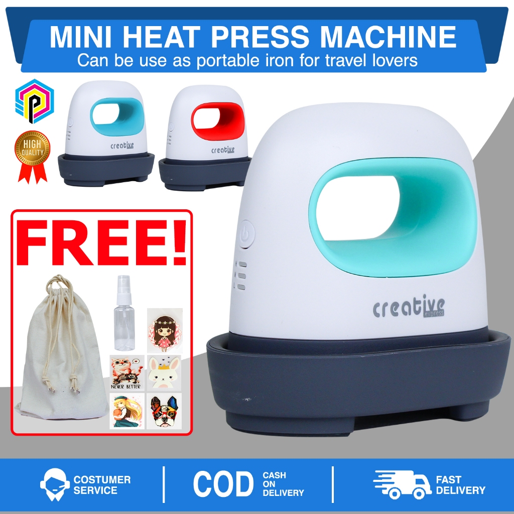 Creative Mini Heat Press Iron for T-Shirts and Craft Projects Compact ...