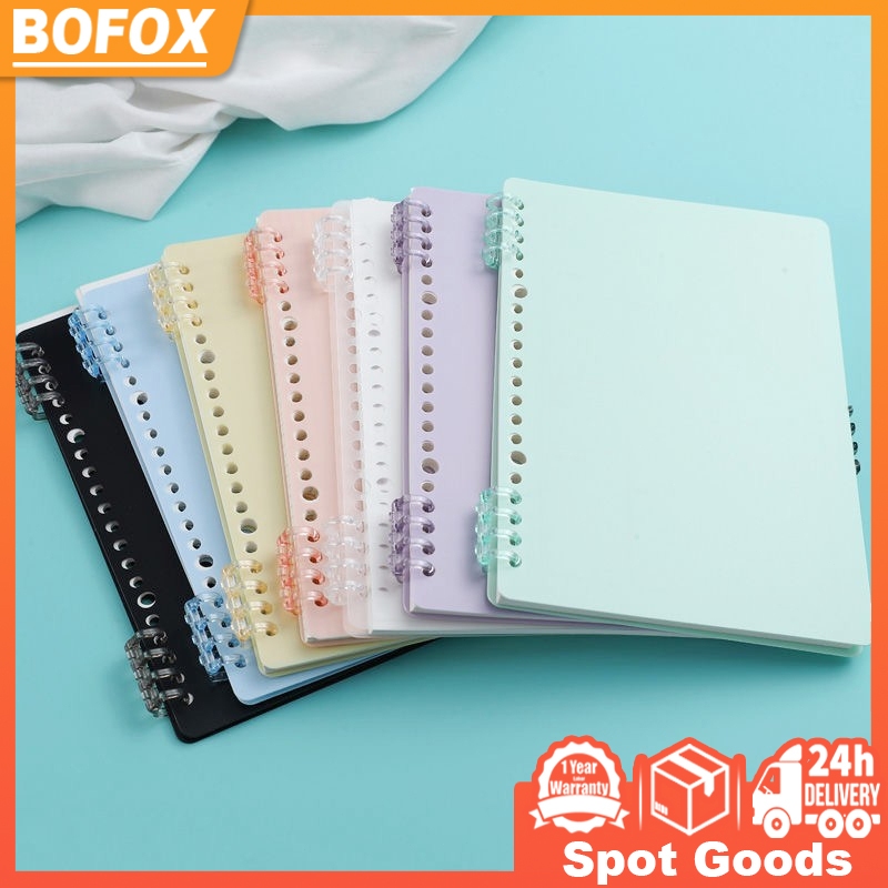 A4 A5 A6 Binder Accessory 5 Holes Colorful Loose-Leaf Ring Binder ...