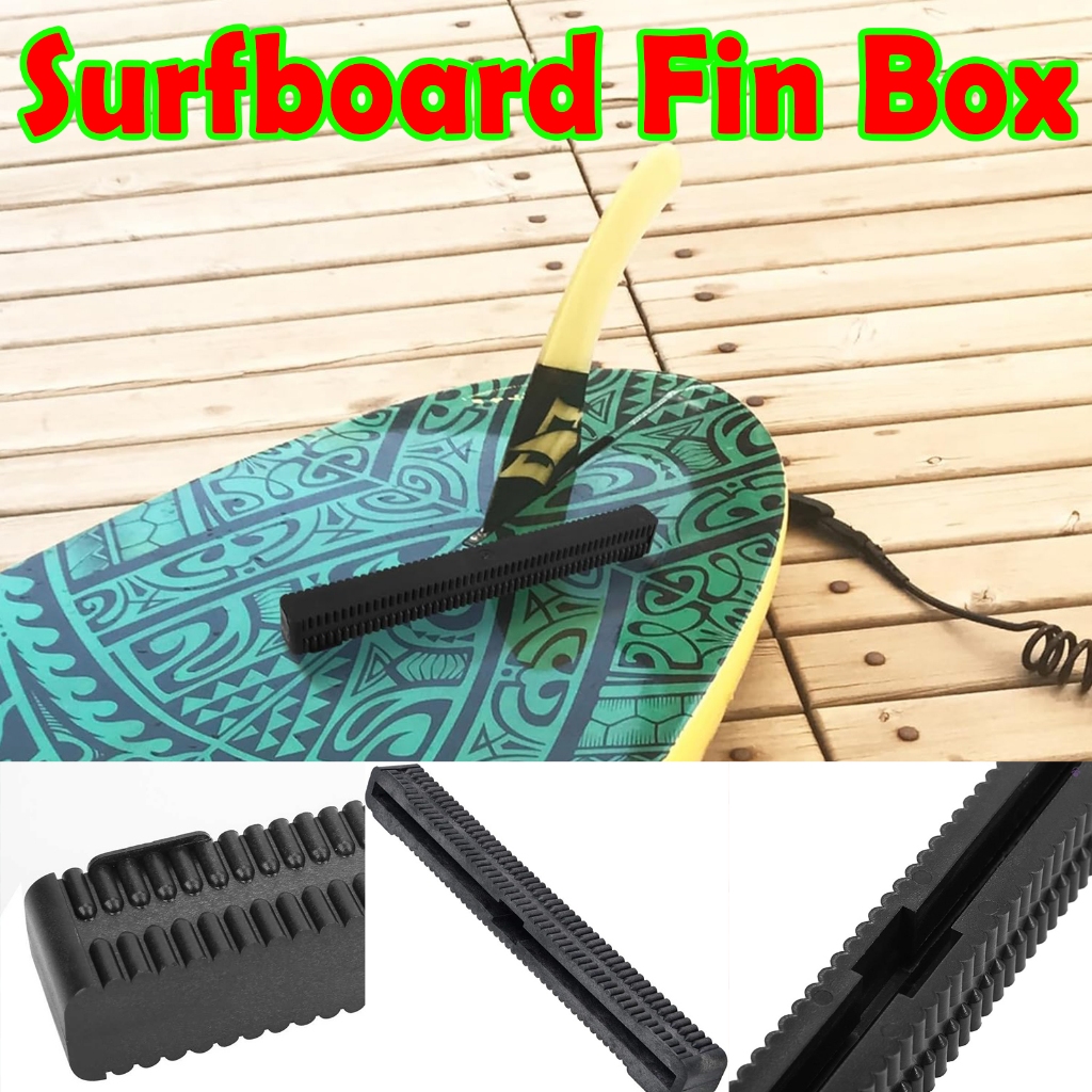 8/10 Inch Lightweight Surfboard Fin Box SUP Fin Base Surfing Center Fin ...