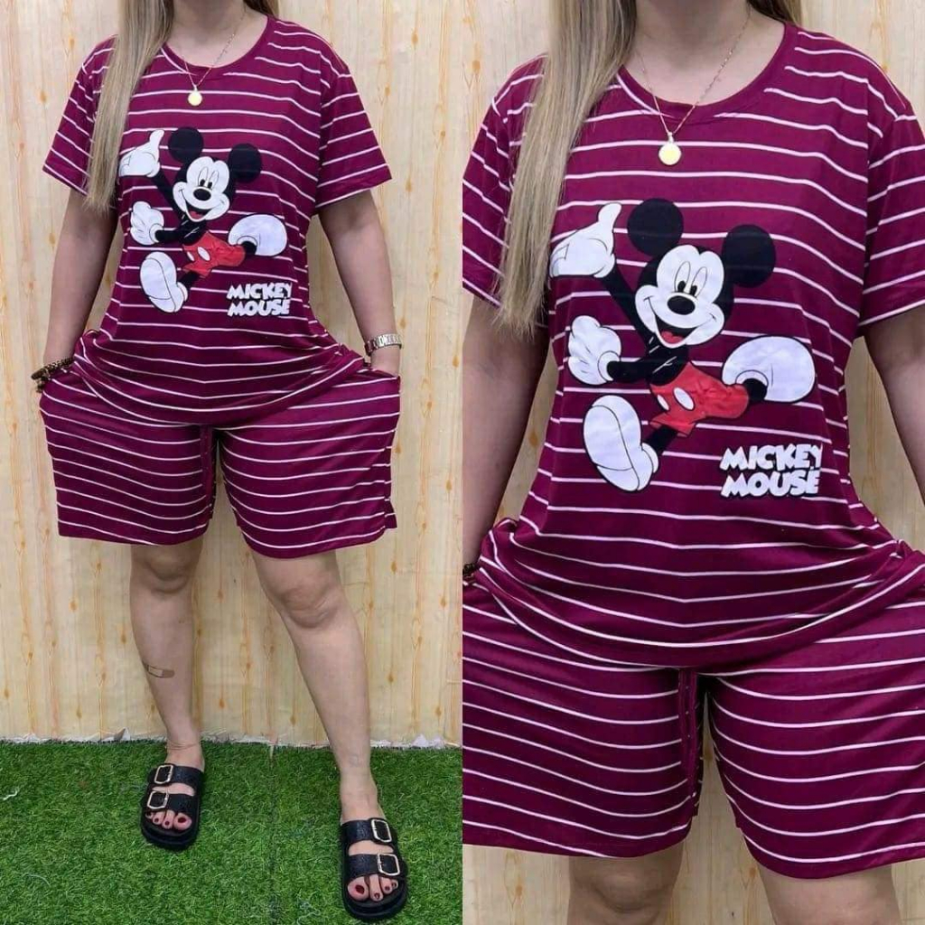 TERNO SHORT STRIPE w/ TWO POCKET | Shopee Philippines