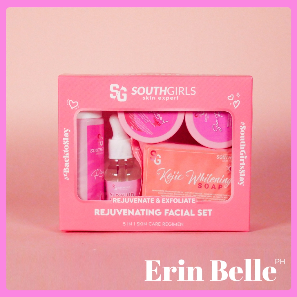 5 IN 1 SOUTH GIRLS REJUVENATING SET [ERIN BELLE PH] | Shopee Philippines