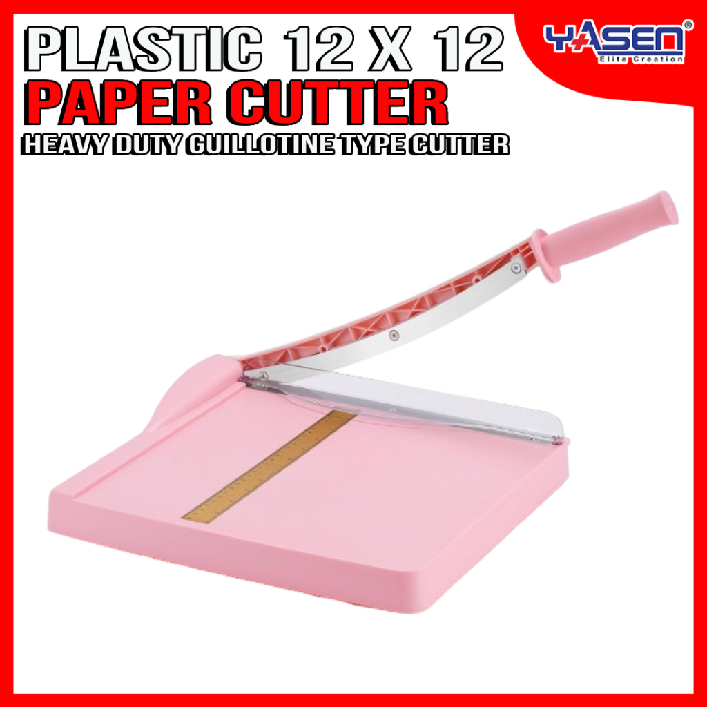 Officom Paper Cutter 12" x 12" | Plastic Base Manual Paper Cutter ...