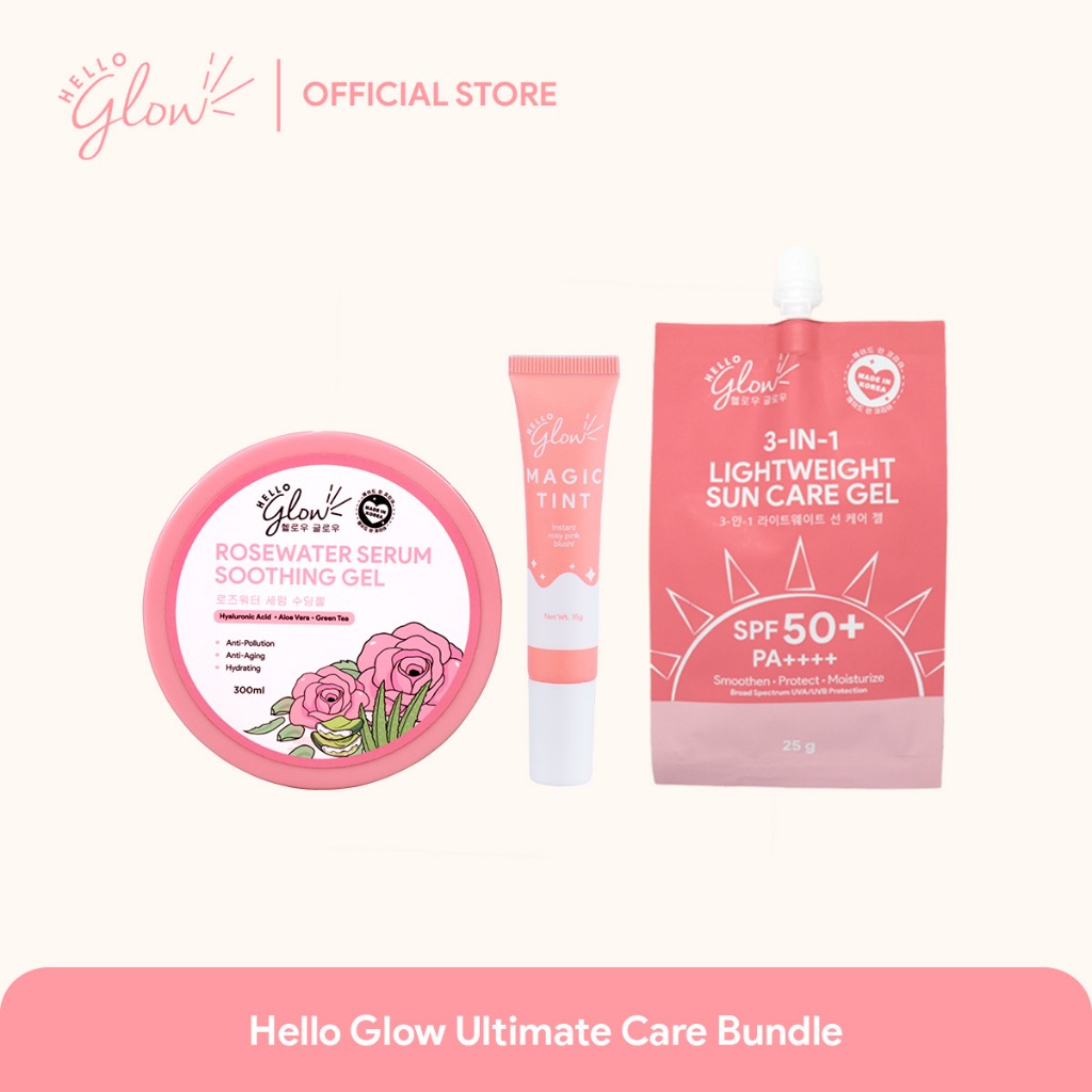Hello Glow Ultimate Care Bundle | Shopee Philippines