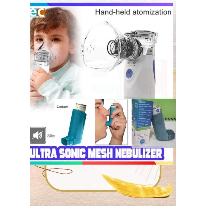 Mesh nebulizer inhaler Mouth Spray Set anti Asma | Shopee Philippines