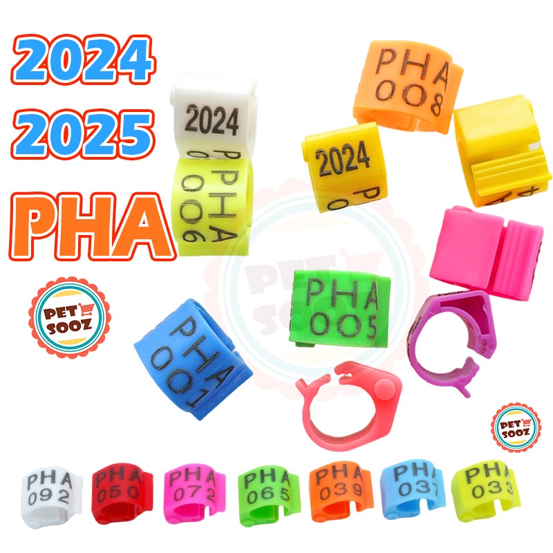 10Pcs Pigeon clip ring PHA 2025 Oval Clip ring for pigeon 2024 Oblong ...