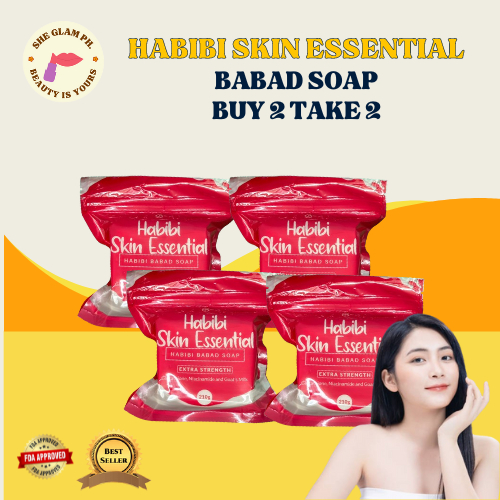 BUY 2 TAKE 2 ORIGINAL HABIBI SKIN ESSENTIAL BABAD SOAP ( 3 BARS/PACK ...