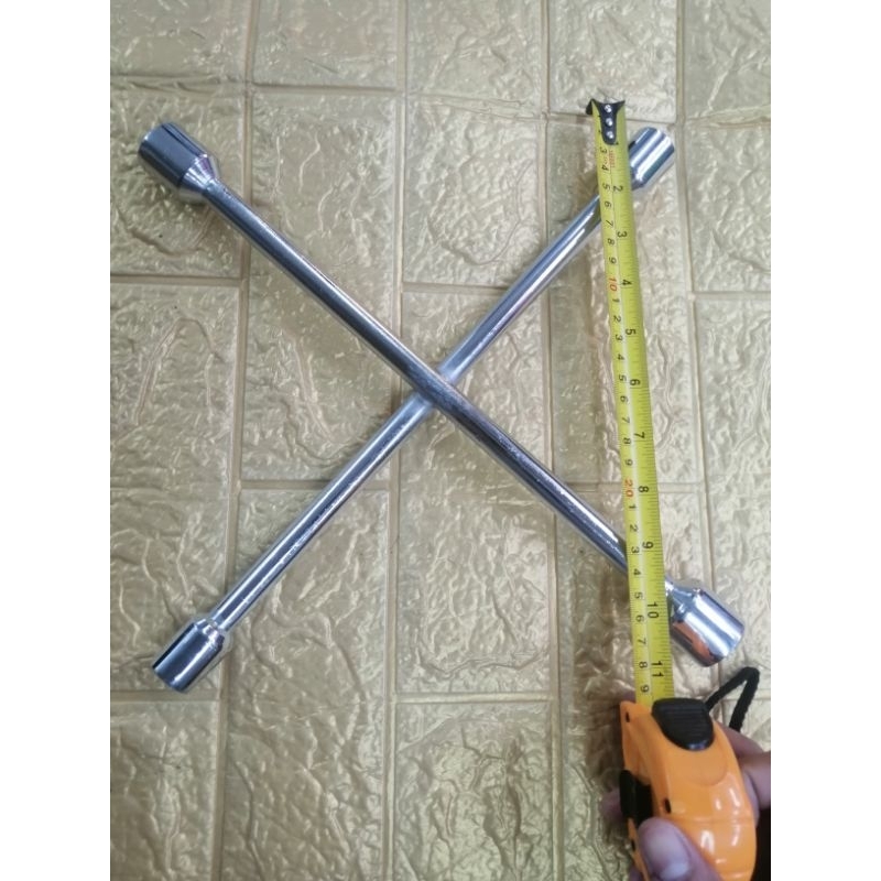 Chrome Vanaduim Cross Tire wrench 17,19,21,23mm | Shopee Philippines