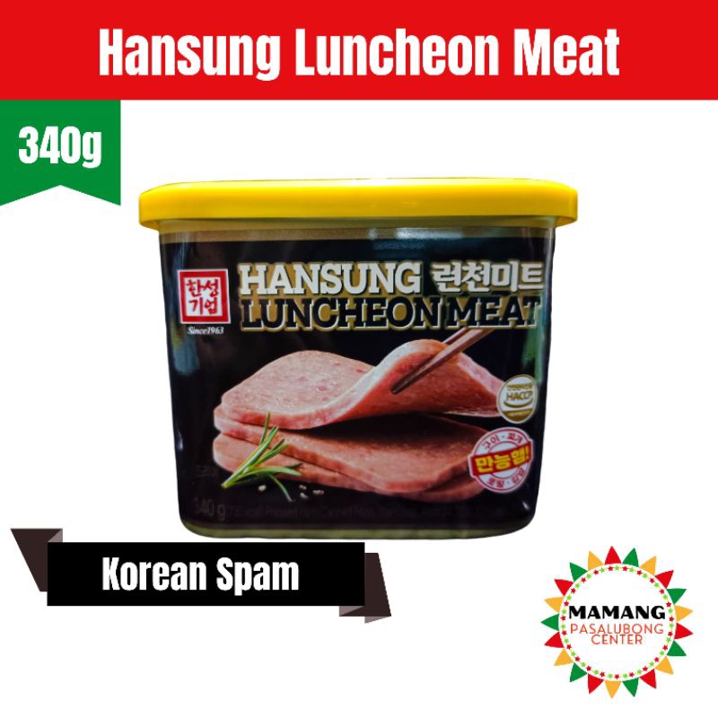 HANSUNG Korean Spam Luncheon Meat 340g | Shopee Philippines