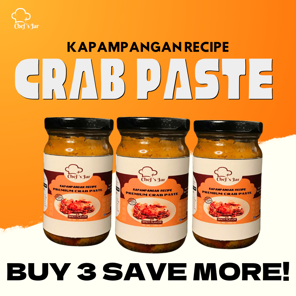 CHEF'S JAR BUY 3 AUTHENTIC BEST KAPAMPANGAN RECIPE PREMIUM CRAB PASTE ...