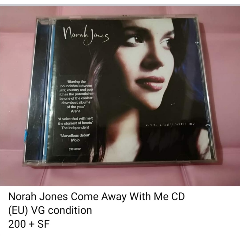 Norah Jones Come Away With Me CD (unsealed) | Shopee Philippines