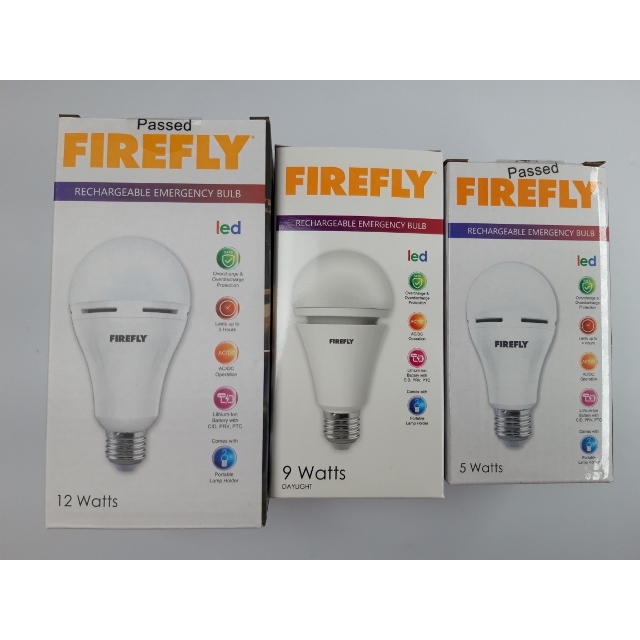 Firefly Rechargeable Emergency Bulb (5w,7w,12w) | Shopee Philippines