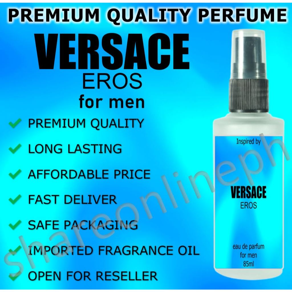 Versace Eros Perfume for men long lasting 24 Hours Oil Based Perfumes ...
