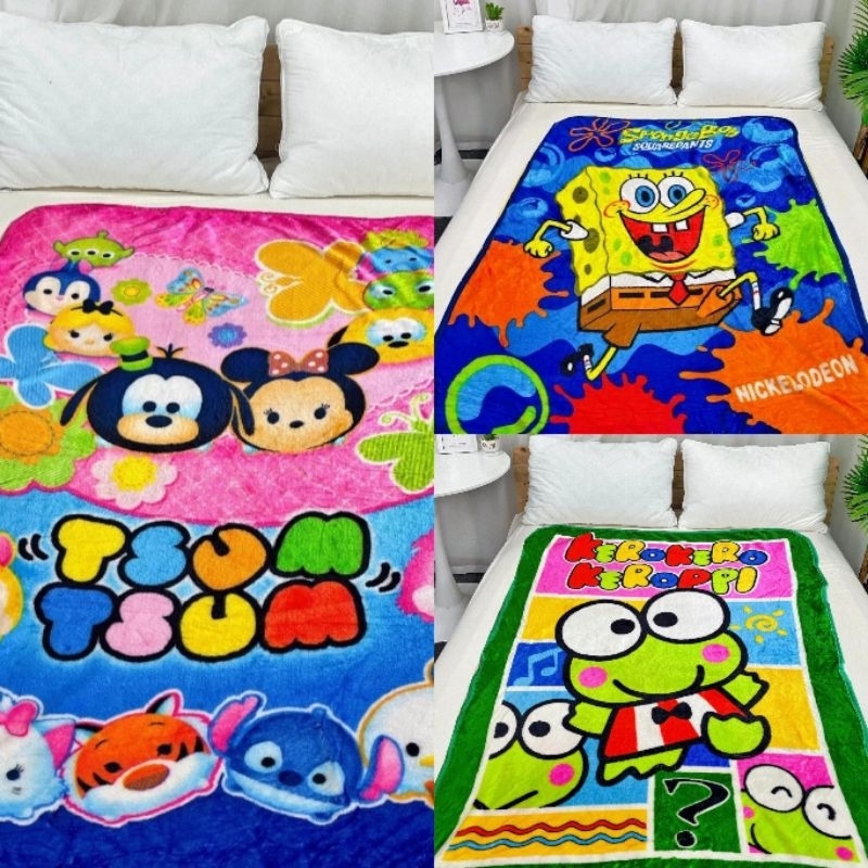 Tsumtsum Minnie Mouse Blanket Kumot for Kids Good Quality Character ...