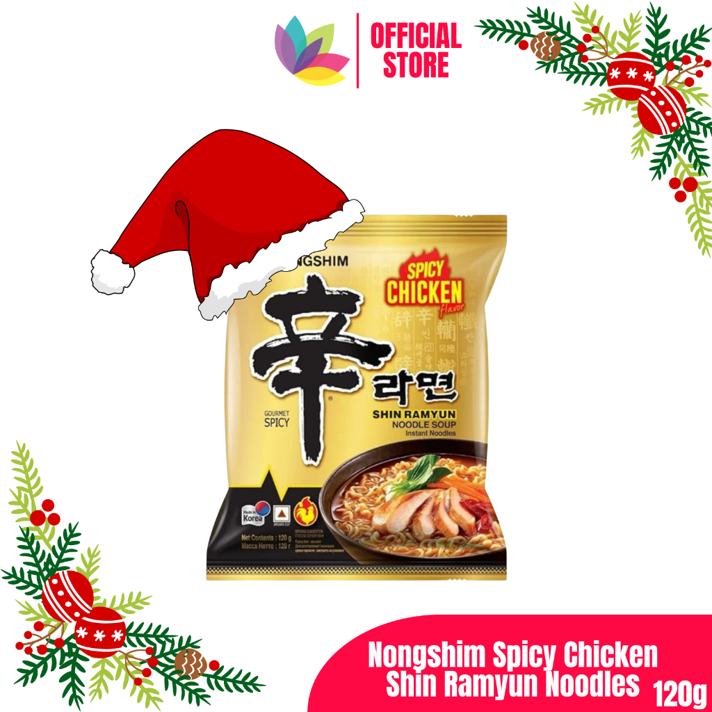 Nongshim Spicy Chicken Shin Ramyun Noodles (120g) | Shopee Philippines